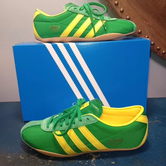 adidas | Shoes | Adidas Green And Yellow Sneakers | Poshmark